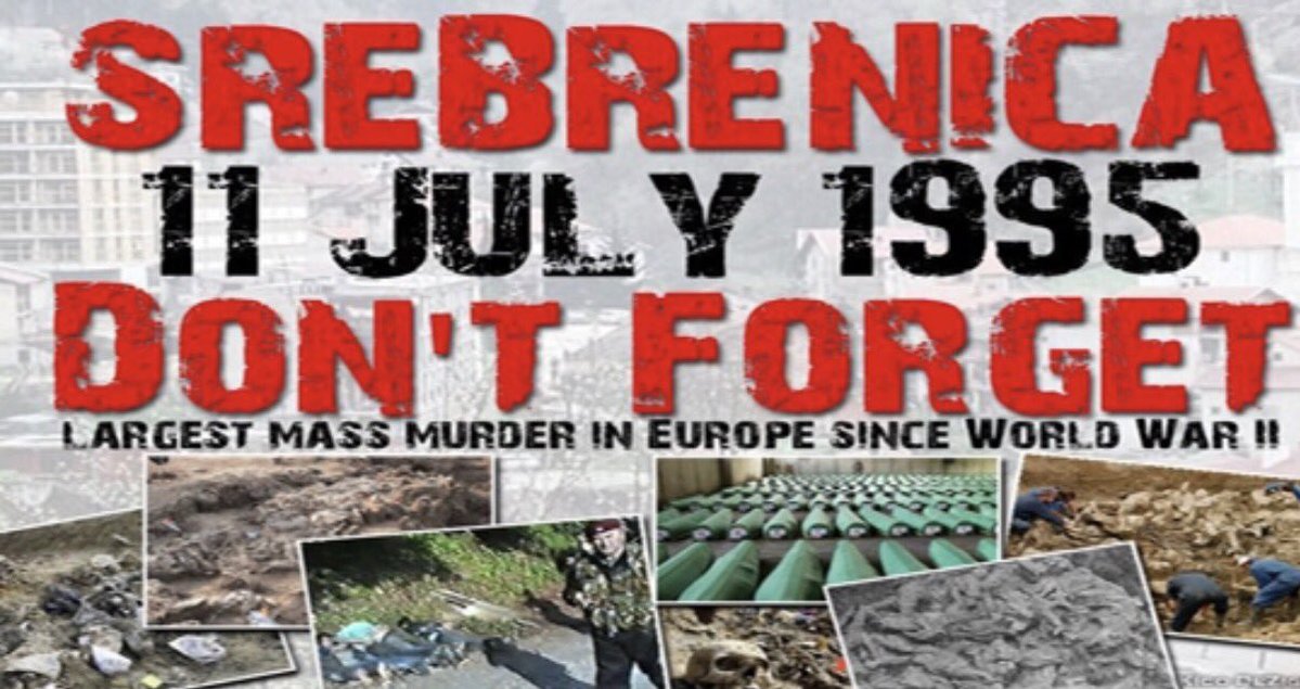 Remembering Srebrenica Genocide