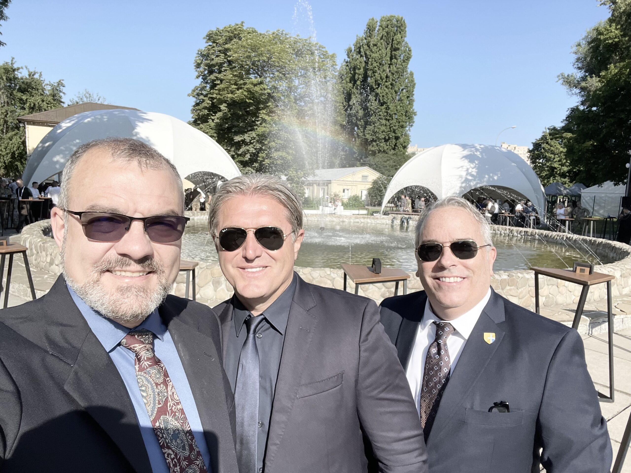 Samir Becic Attends Ukrainian National Prayer Breakfast 2024